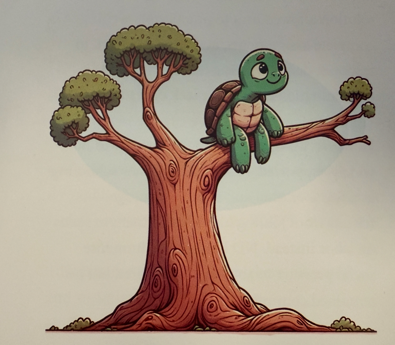 TURTLE ON THE TREE – ND Lama